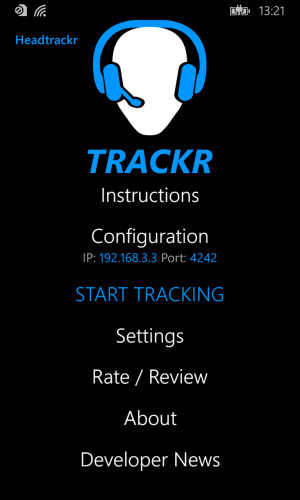 Headtrackr: Headtracking for pc games with Windows Phone (like TrackIR ...